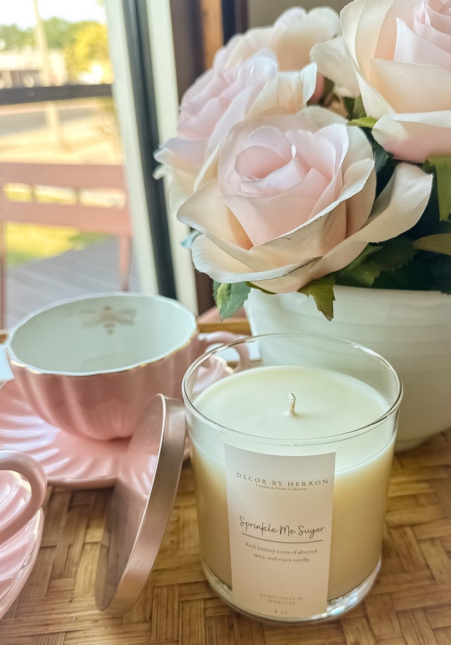Sprinkle Me Sugar Candle